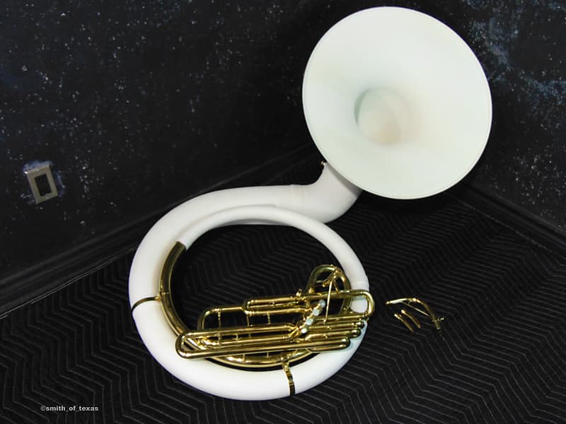 Conn 36K BBb Fiberglass Sousaphone RESTORED Elkhart 1966 with | Reverb