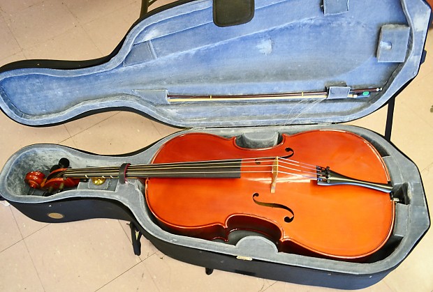 Cremona SC-175 4/4 Student Cello with Carry Case | Reverb