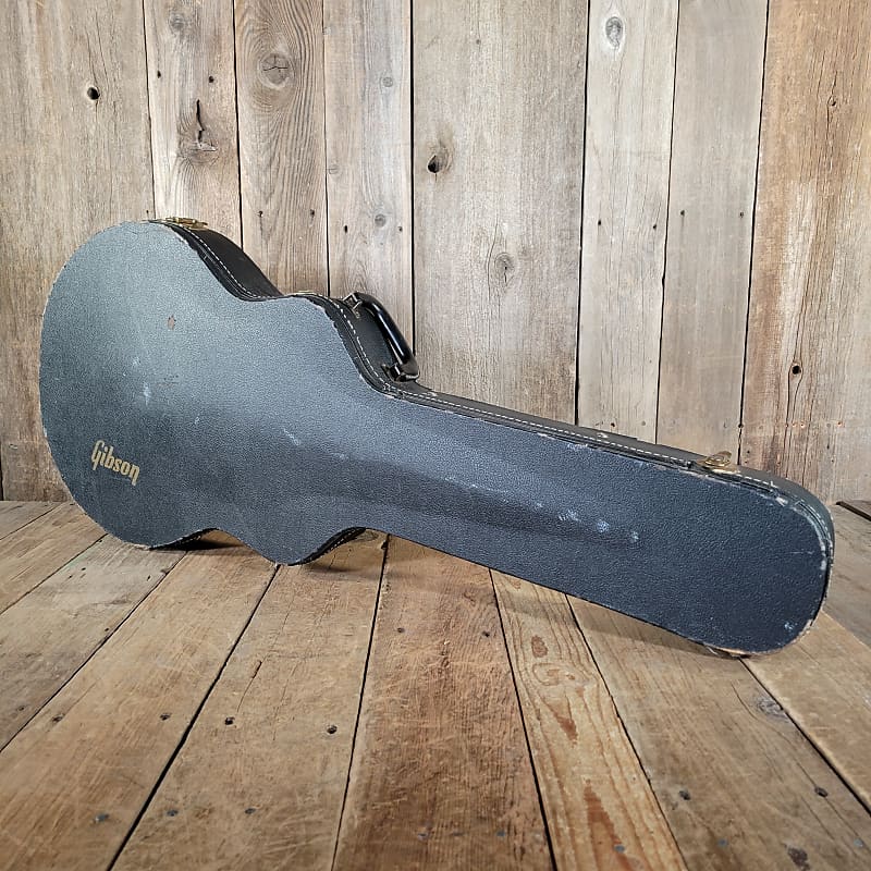 Gibson ES-335 Case Red Interior 1970s - Black | Reverb