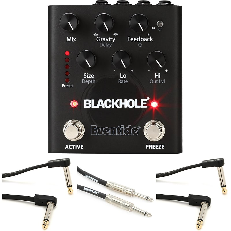 Eventide Blackhole Reverb Pedal - Cable Bundle | Reverb