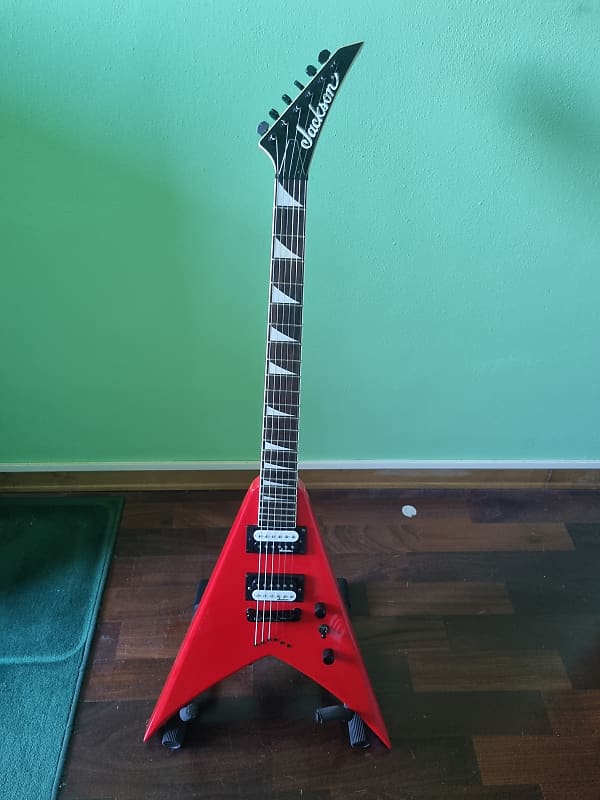Jackson King V - JS32T Ferrari Red | Reverb