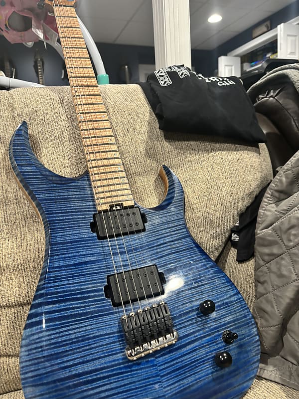 Nicholas Guitars Custom 6 - Blue Flame | Reverb