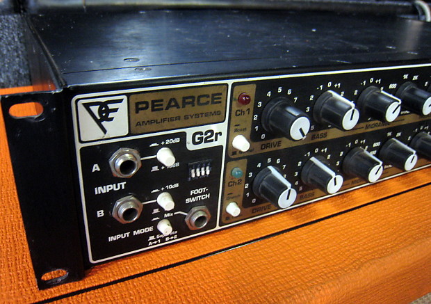 Pearce G2r 80s-90s Rack Mount Guitar Amplifier System | Reverb