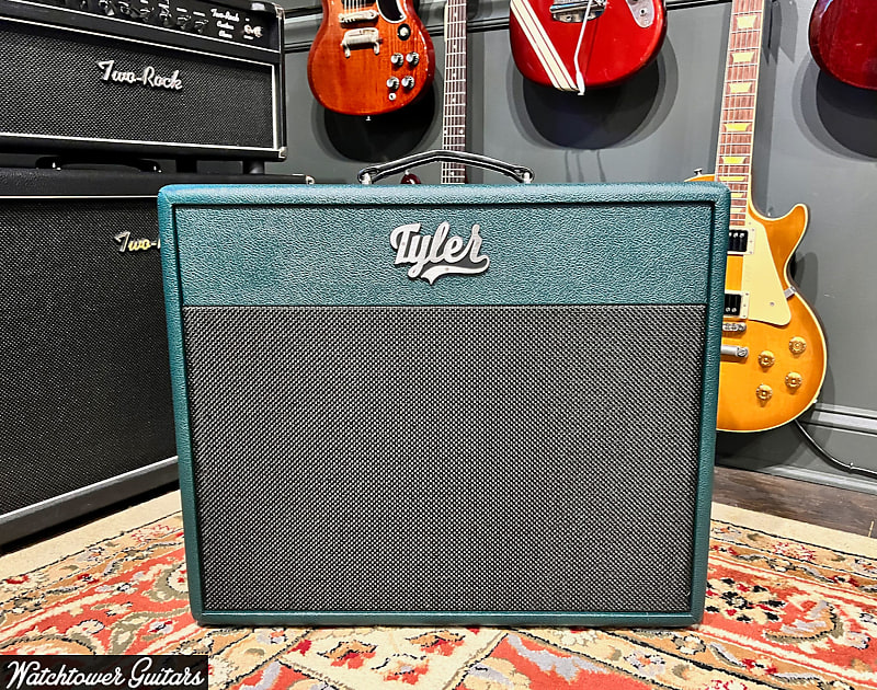 Tyler Amp Works JT-46 1x12 Combo Green Tolex/Black Grill | Reverb