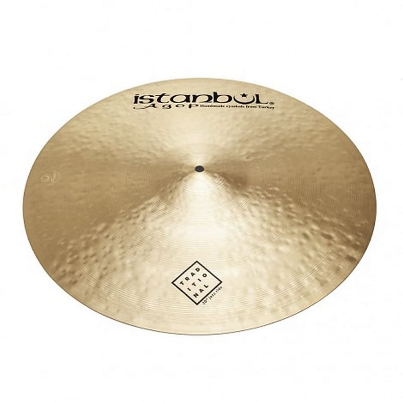 Istanbul 20-Inch Traditional Jazz Ride Cymbal | Reverb