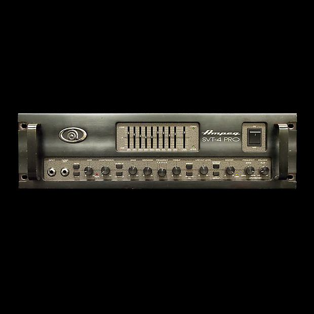 Ampeg SVT-4 Pro 1200-Watt Tube Pre-Amp Bass Head | Reverb