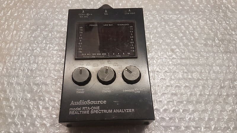 Audiosource Rta One Realtime Spectrum Analyzer | Reverb UK