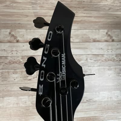 Music Man Bongo Bass 5-String Black with original case | Reverb