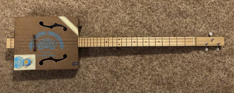 Cigar Box Guitar 3 String | Reverb