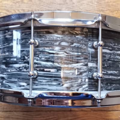 Magstar Custom Snare Drum Almost Vintage Black Oyster Pearl | Reverb