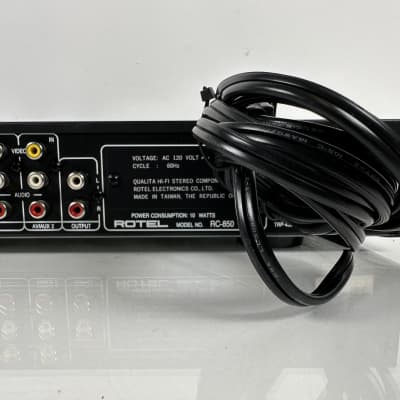 Rotel RC-850 Stereo Control Amplifier | Reverb