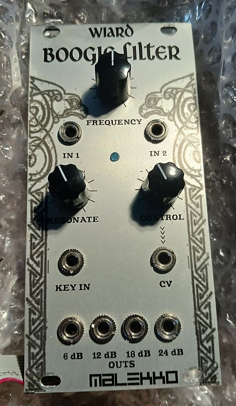 Malekko Wiard Boogie Filter Gargoyle Eurorack Module Silver | Reverb