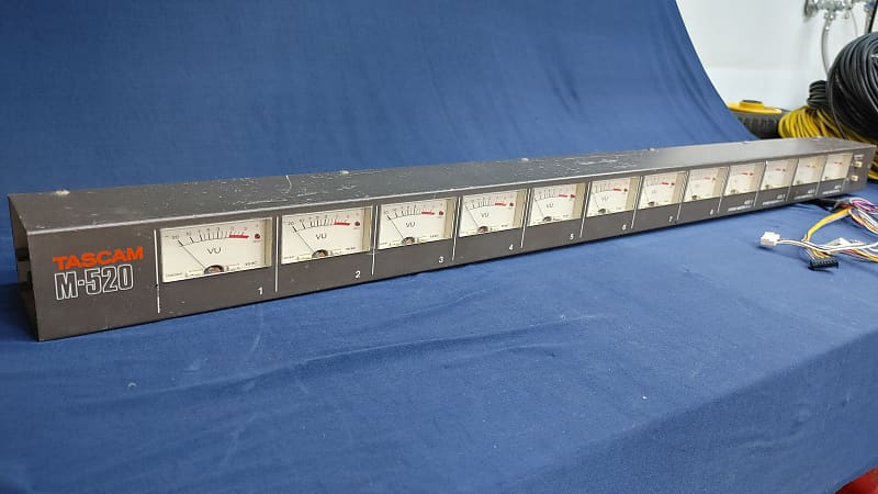 Tascam M520 Mixing Console Meter Bridge | Reverb