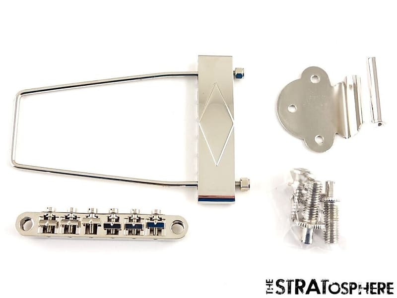 Gibson Epiphone Casino Worn Diamond Trapeze Tailpiece & | Reverb