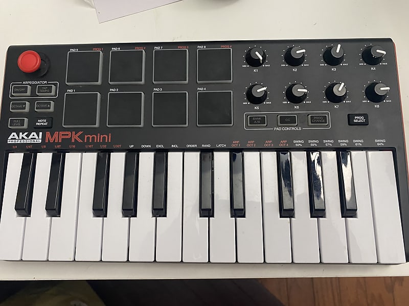 Akai MPK Mini MKIII 25-Key MIDI Controller 2020 - Present - | Reverb