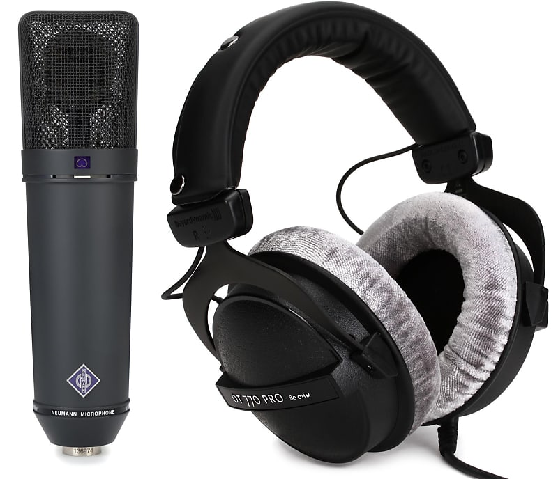 Neumann U 87 Ai Set Large-Diaphragm Condenser Microphone - | Reverb