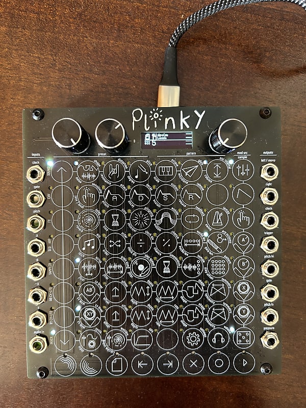 Plinky 8-voice polyphonic touch synthesiser | Reverb