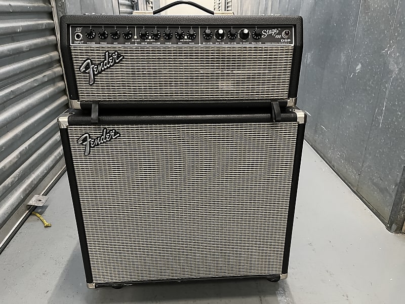 Fender Stage 100 DSP Guitar Head and 2-12 Vibro King Cabinet | Reverb
