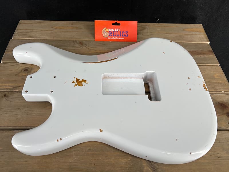 Real Life Relics Thinline F Hole Strat® Stratocaster® Body | Reverb