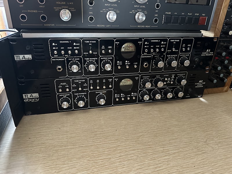 TL Audio A1 Ebony Dual Tube Preamp DI + Class A | Reverb