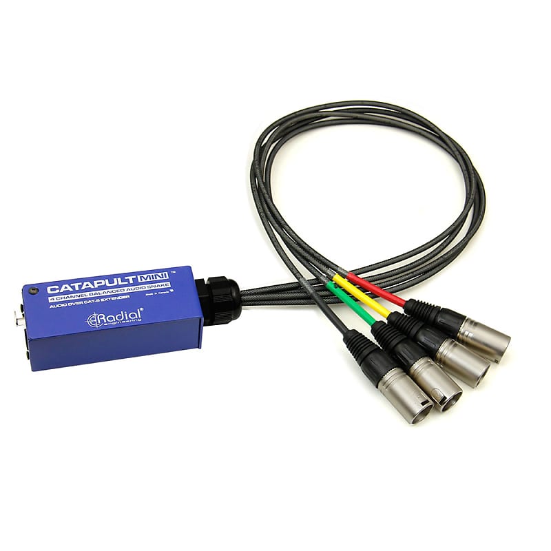 Radial Engineering Catapult Mini RX - 4-Channel Cat5 Audio | Reverb