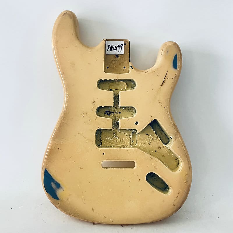 Solid Basswood Stratocaster Strat Style Guitar Body | Reverb