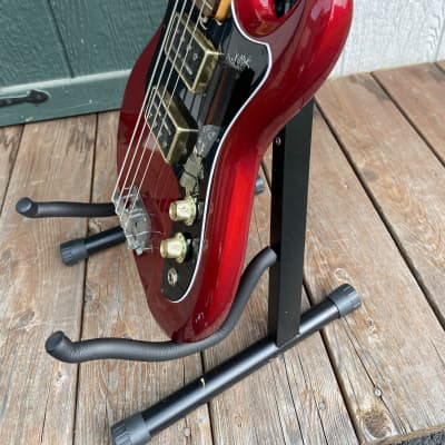 Teisco Spectrum EB-120 Bass 1960s Candy Apple Red | Reverb
