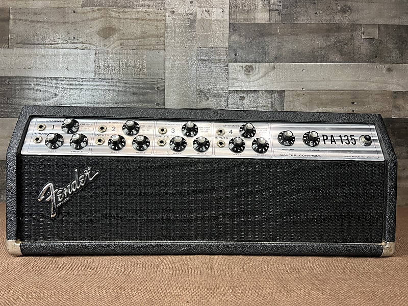 Fender PA 135 Guitar and Bass Amplifier Head | Reverb