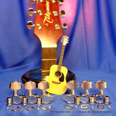 Takamine G Series TGP0550C Tuning Machine Heads / Tuners / | Reverb