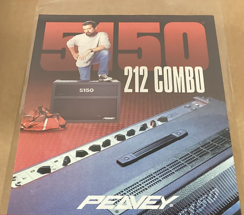 PEAVEY EVH 5150 & 5150 COMBO ORIGINAL DEALER FEATURES PROMO | Reverb
