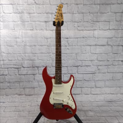 Lotus Red Strat Electric Guitar | Reverb