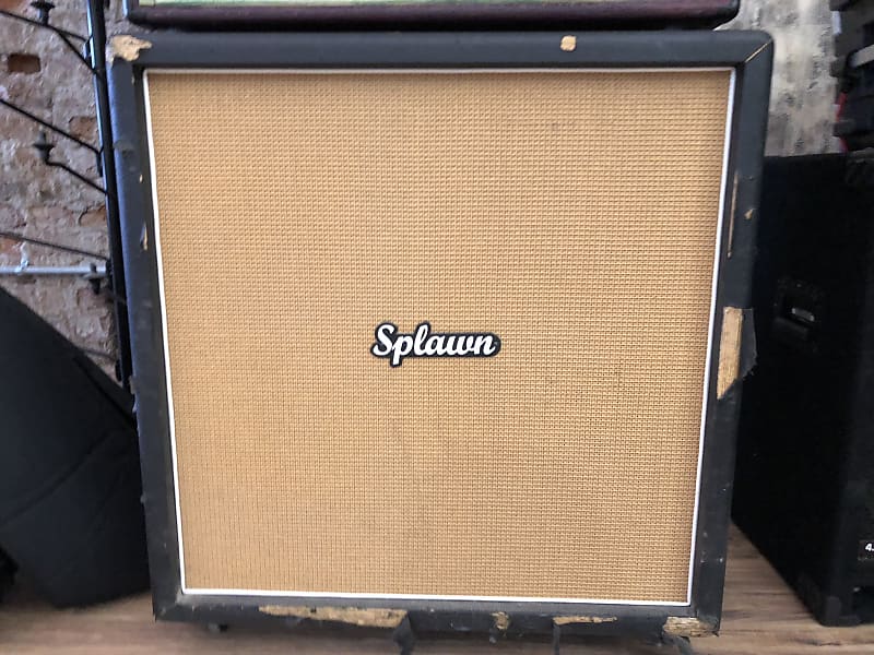 Splawn 4x12 Cabinet - Black/tan | Reverb