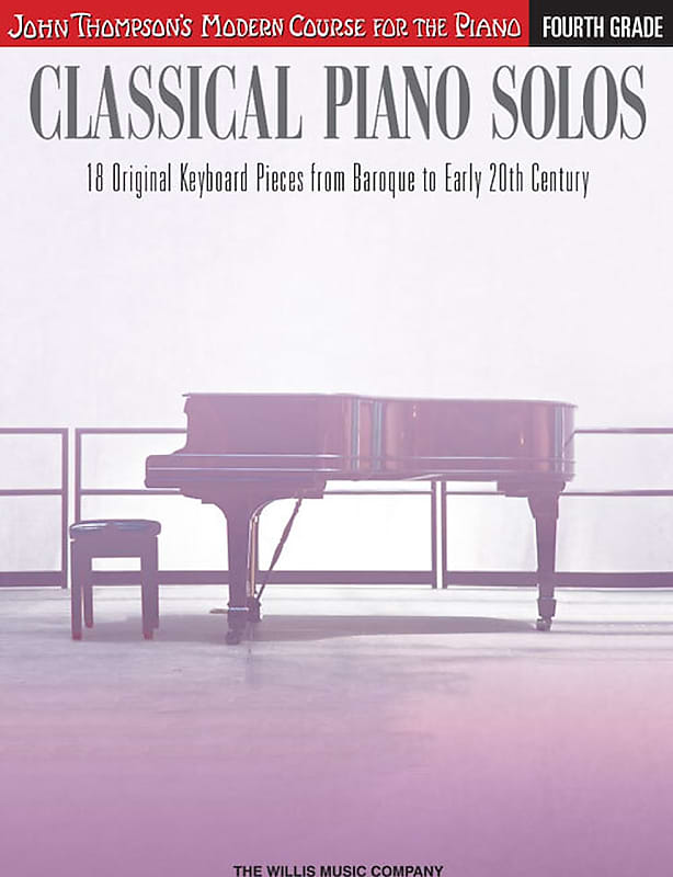 Classical Piano Solos - Fourth Grade - 18 Original Keyboard | Reverb
