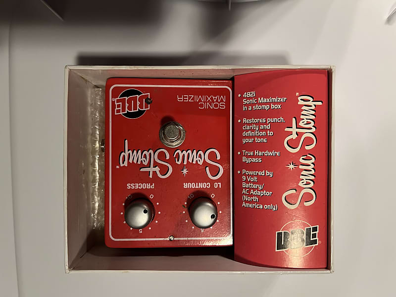 BBE Sonic Stomp Maximizer Pedal w Box etc | Reverb