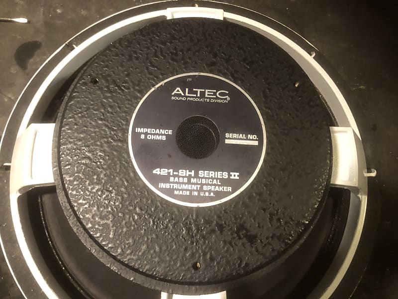 Altec Lansing 421-8H 80s - White | Reverb