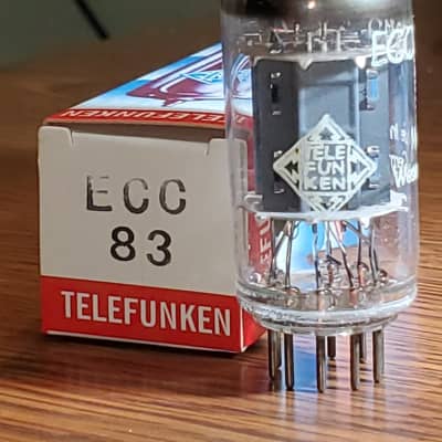 12AX7 Telefunken Ribbed Plate Preamp2/TV7 Tested ( 1 ) Tube | Reverb