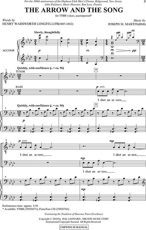 The Arrow and the Song | Reverb