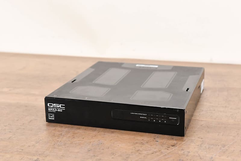 QSC SPA4-60 Four-Channel Power Amplifier (church owned) | Reverb