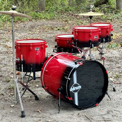 ddrum Dominion Ash 4pc Kit Copper Sparkle | Reverb