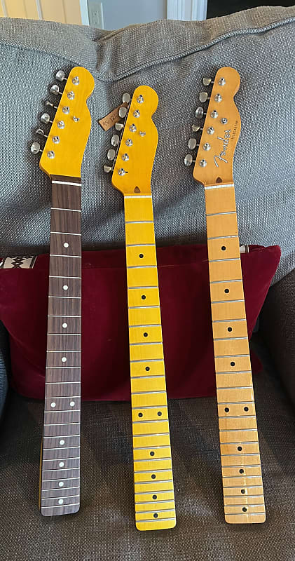 Fender/Allparts 3 Telecaster Necks 2000's - Maple and | Reverb