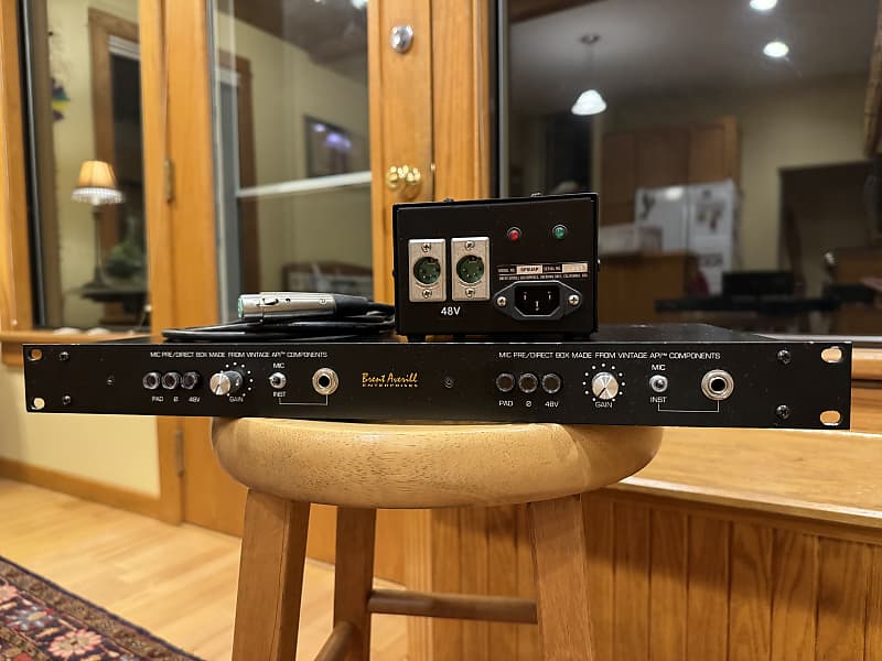 Vintage API 312 PAIR preamps Racked by Brent Averill w/ | Reverb UK