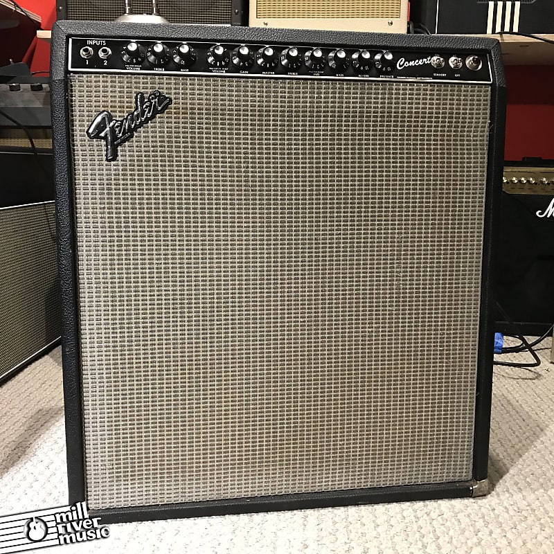 Fender Concert Vintage 60W 4x10" Guitar Tube Combo Amp USA | Reverb