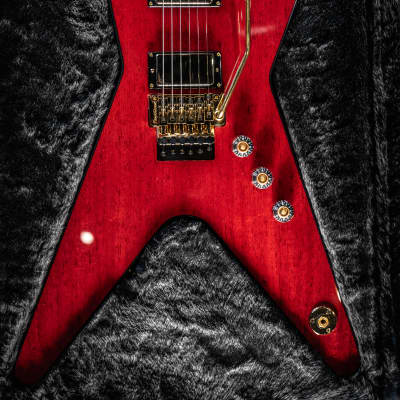 Dean ML USA 2024 NAMM Guitar/Trans Red/Floyd Rose | Reverb
