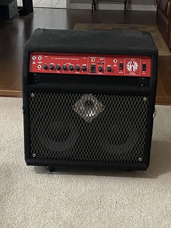 SWR Engineering Redhead Bass Amp Mid 90's - Black | Reverb