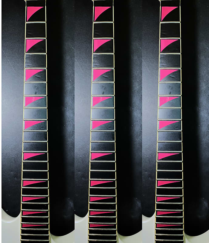 REVERSE Shark Fin Fret Marker Covers, AND FRET BOARD Covers, | Reverb
