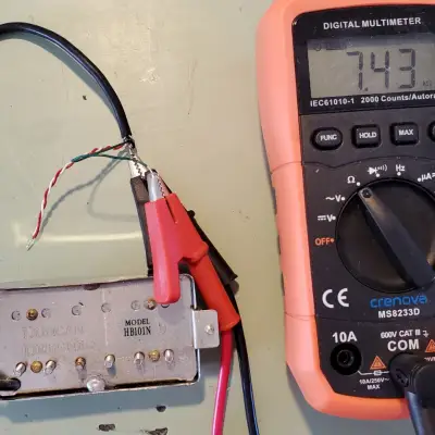 Duncan Designed HB102B and HB101N 1990's Chrome | Reverb