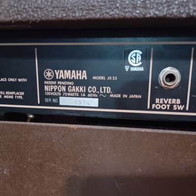 Yamaha JX55 Early 1980s Single 12 Solid State Combo Guitar | Reverb