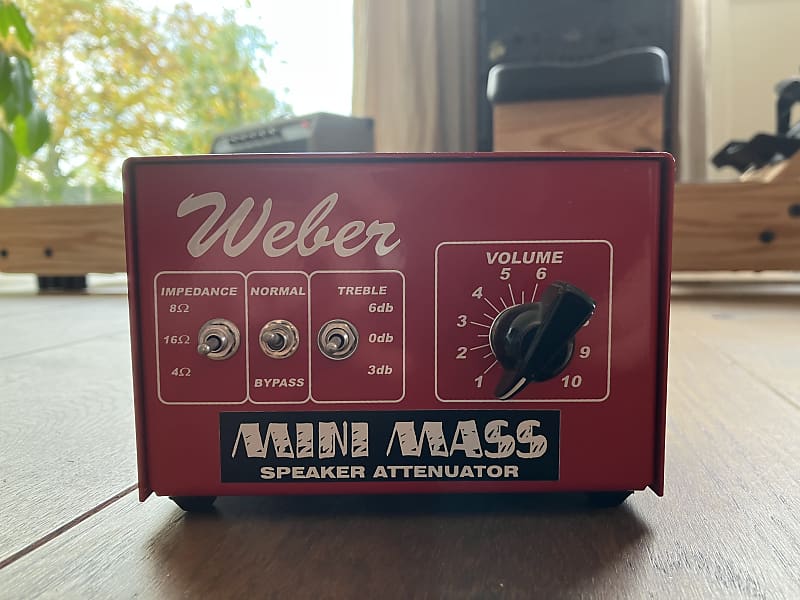 Weber Mini Mass Mid 2000’s - Red | Reverb