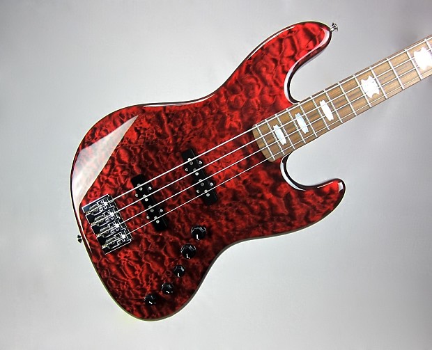 USA Spector Coda Deluxe 4 String Bass Guitar #088 Black | Reverb