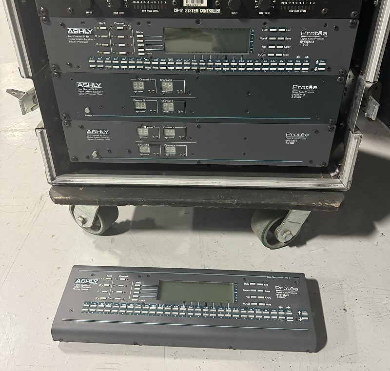 ASHLY Protea 4.24G Four Channel Digital Graphic Equalizer | Reverb